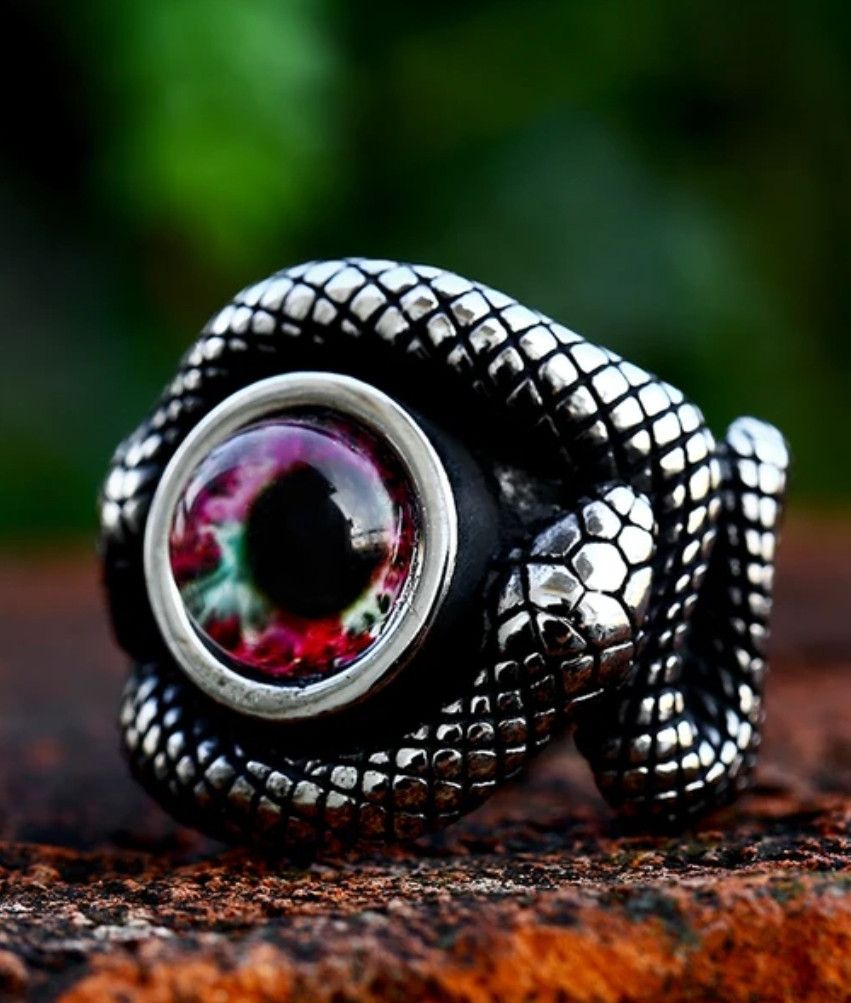 Designer Size us9 Snake Eyes Ring | Grailed