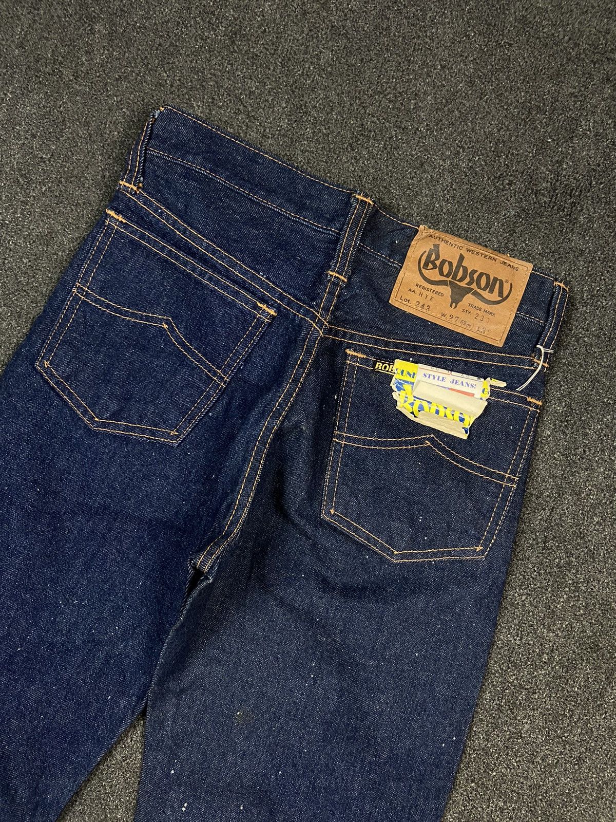 Vintage Vintage Deadstock 70’s Bobson Flare Denim Jeans | Grailed