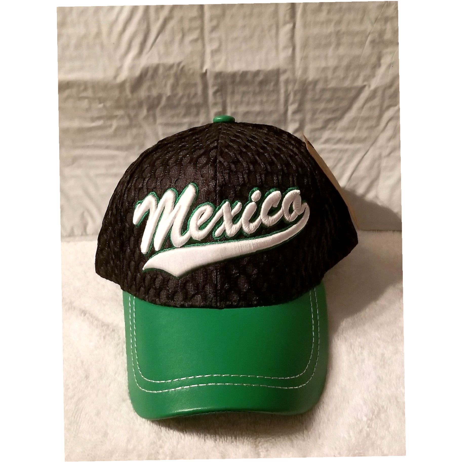 Vintage Authentic Mexico National Team Inspired Black and Green ...