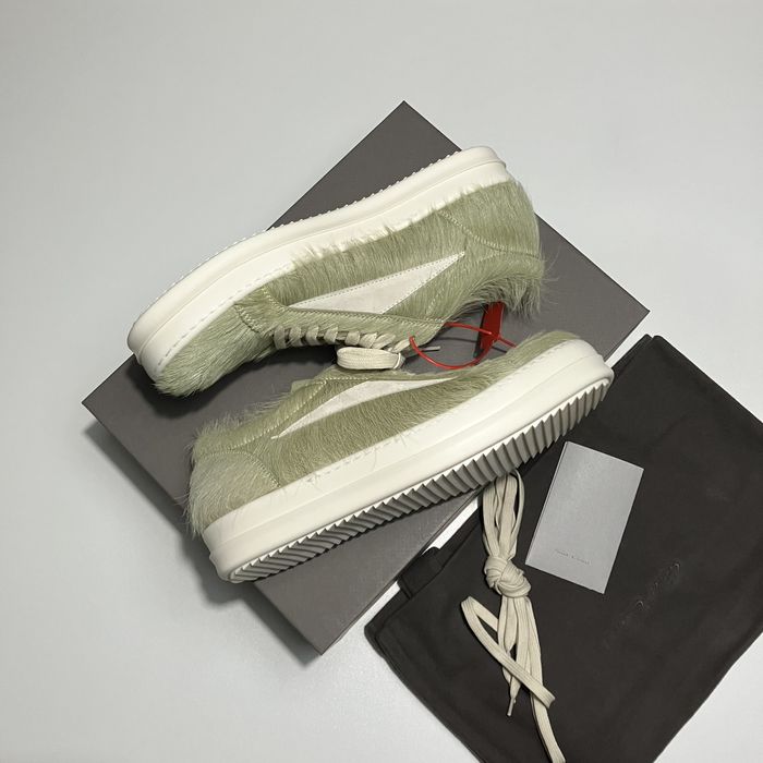 Rick Owens RICK OWENS FW23 LUXOR Runway Vintage Sneaks Pony Hair Vans ...