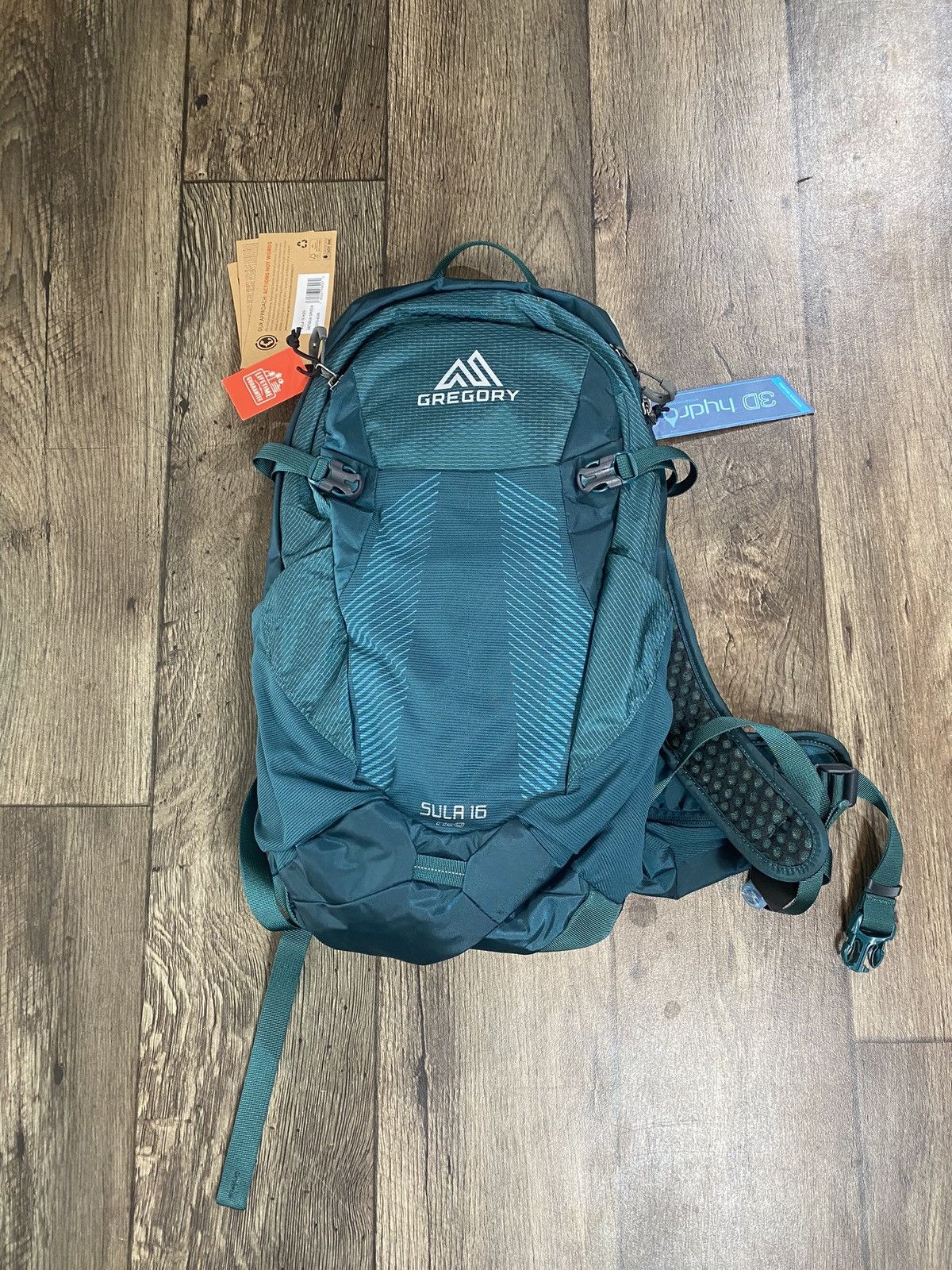 Gregory Women Gregory Sula 16 H2O Hydration Pack Antigua Green Hike ...