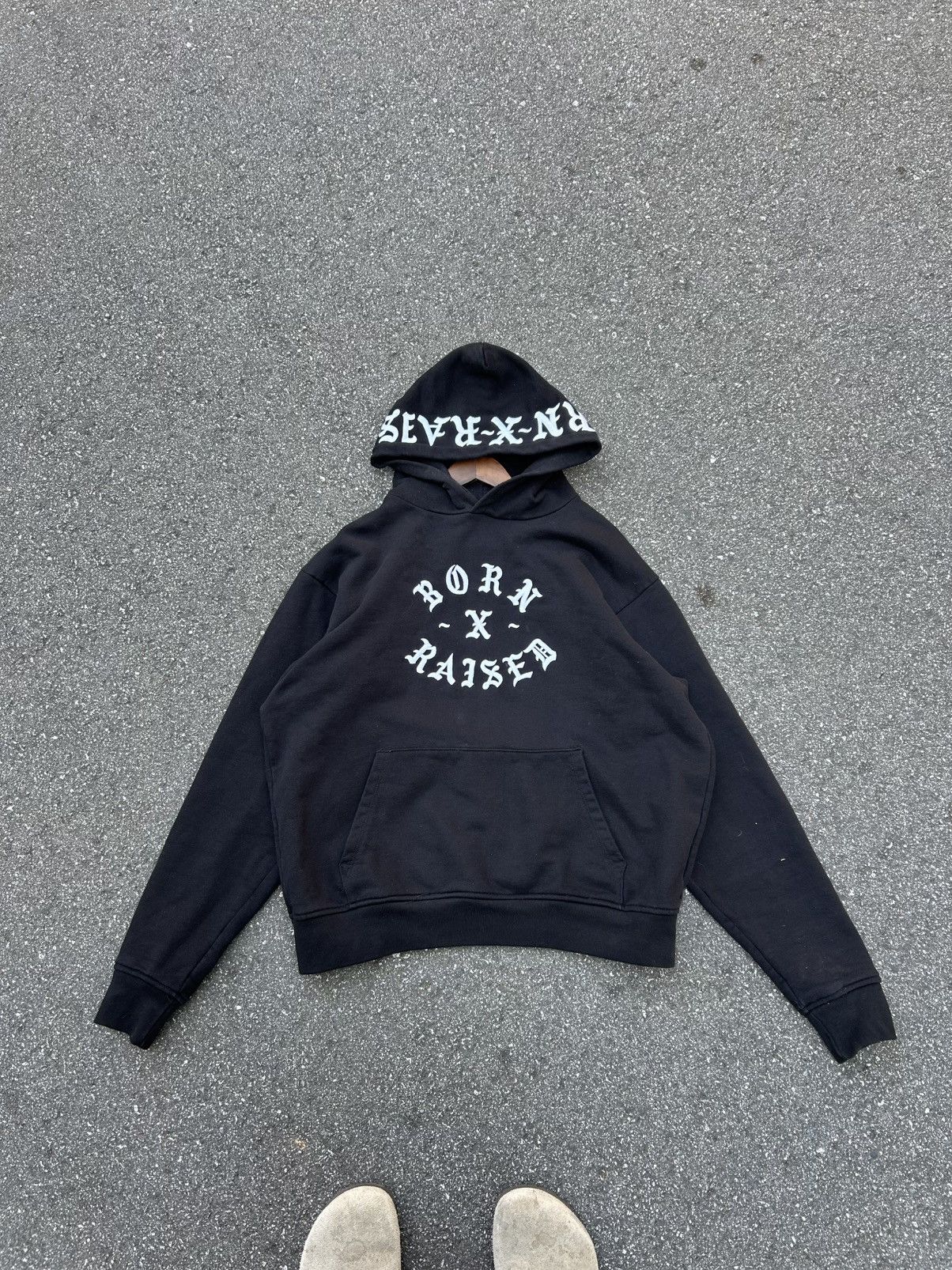 Born X Raised Born x Raised Embroidered Logo hoodie | Grailed