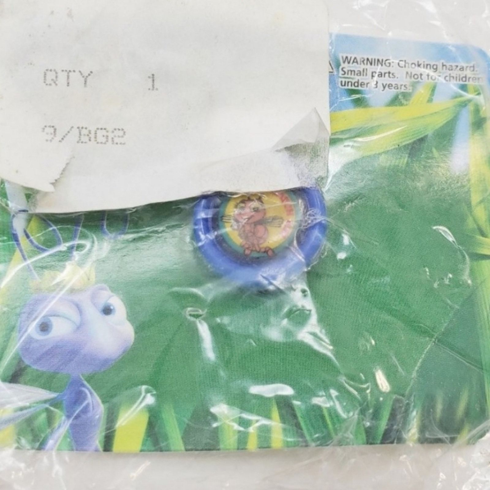 Disney Authentic Disney Pixar A Bugs Life Blue Plastic Ring NOS | Grailed