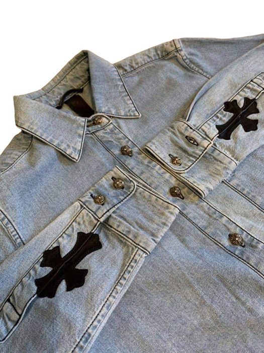 Chrome Hearts Chrome Hearts Denim Jacket | Grailed