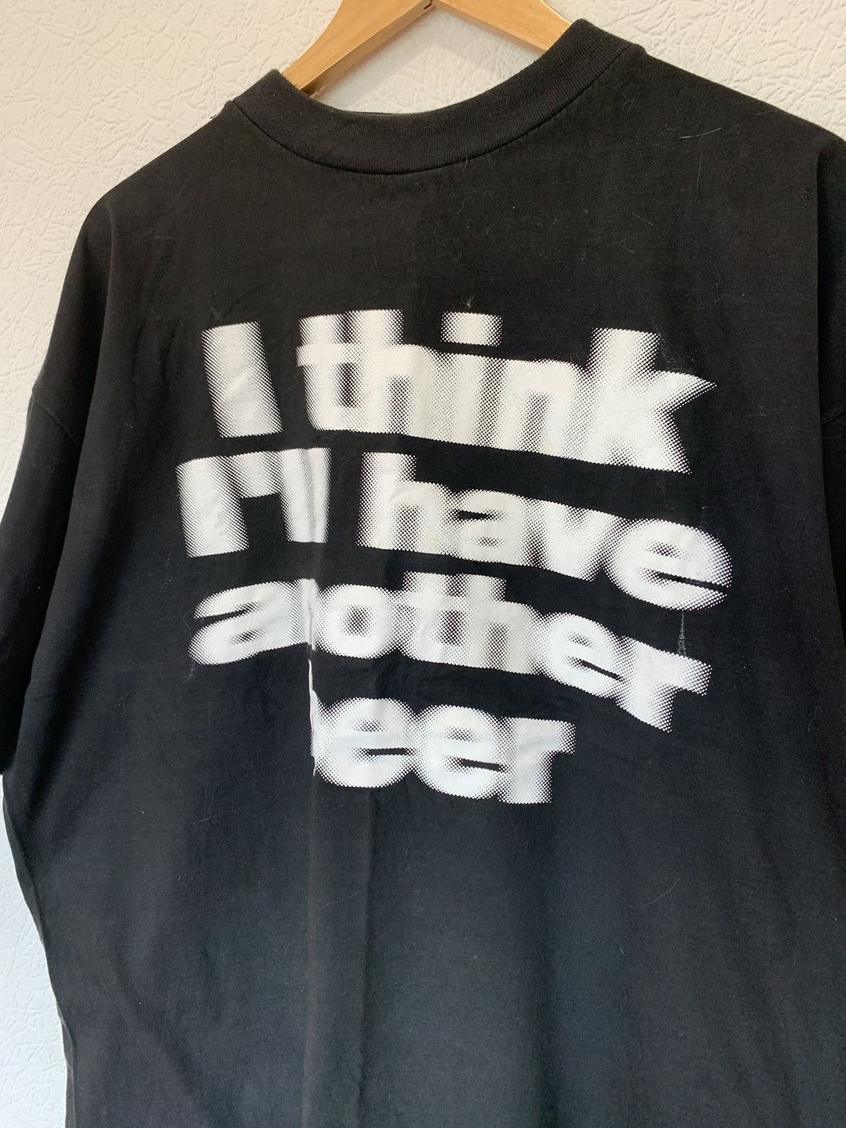 Vintage Vintage I’ll have another beer Humor T shirt Black | Grailed