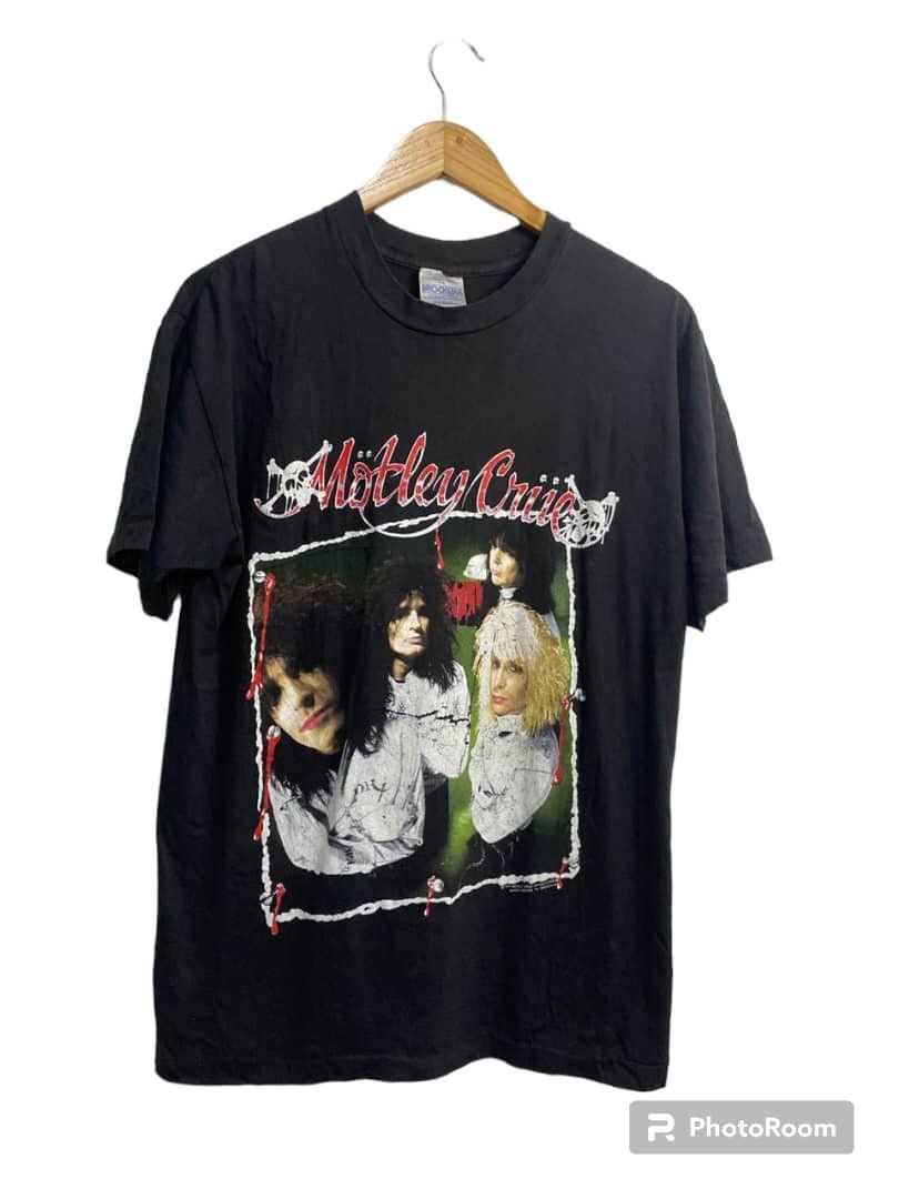 Band Tees × Rock Band × Vintage Vintage Band Motley Crew 80s 90s ...