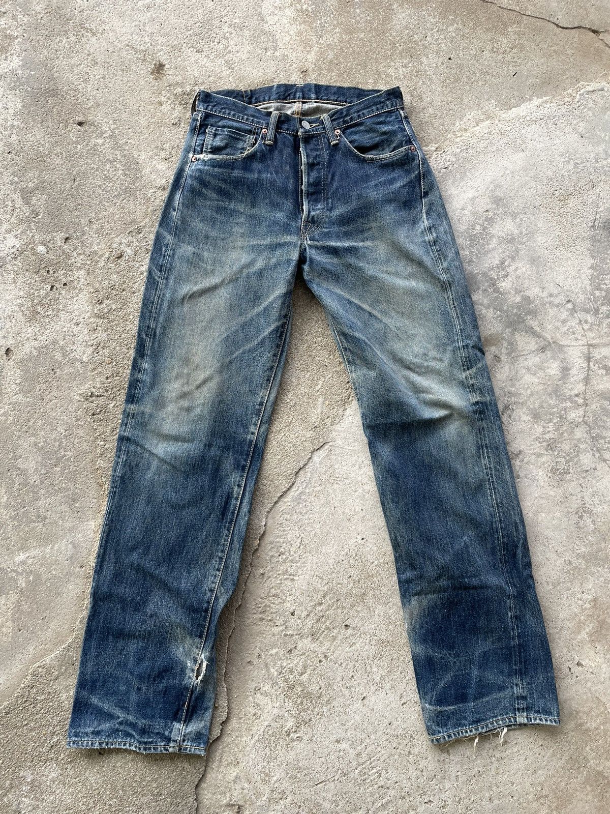Vintage Pherrows selvage WWII Jeans | Grailed