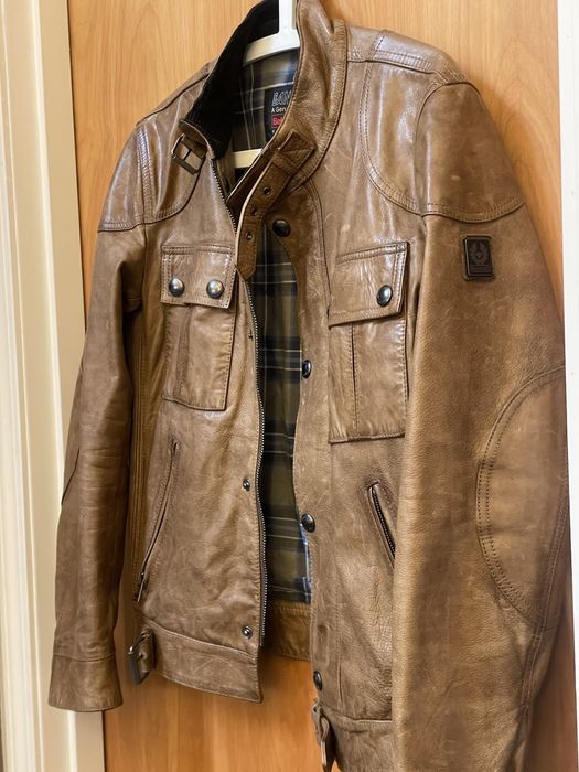 Belstaff Belstaff Gangster Leather Jacket | Grailed
