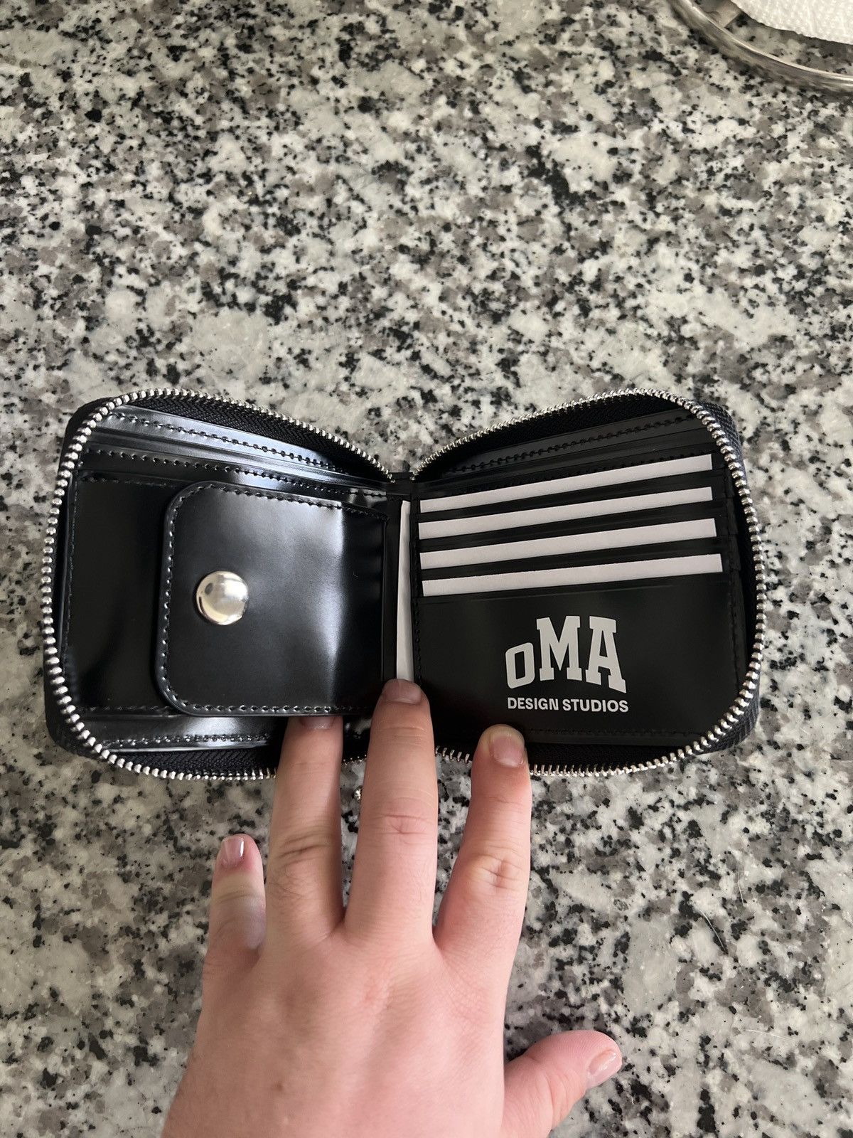 Old Man Alan oMA (Old Man Alan) Leather Wallet | Grailed