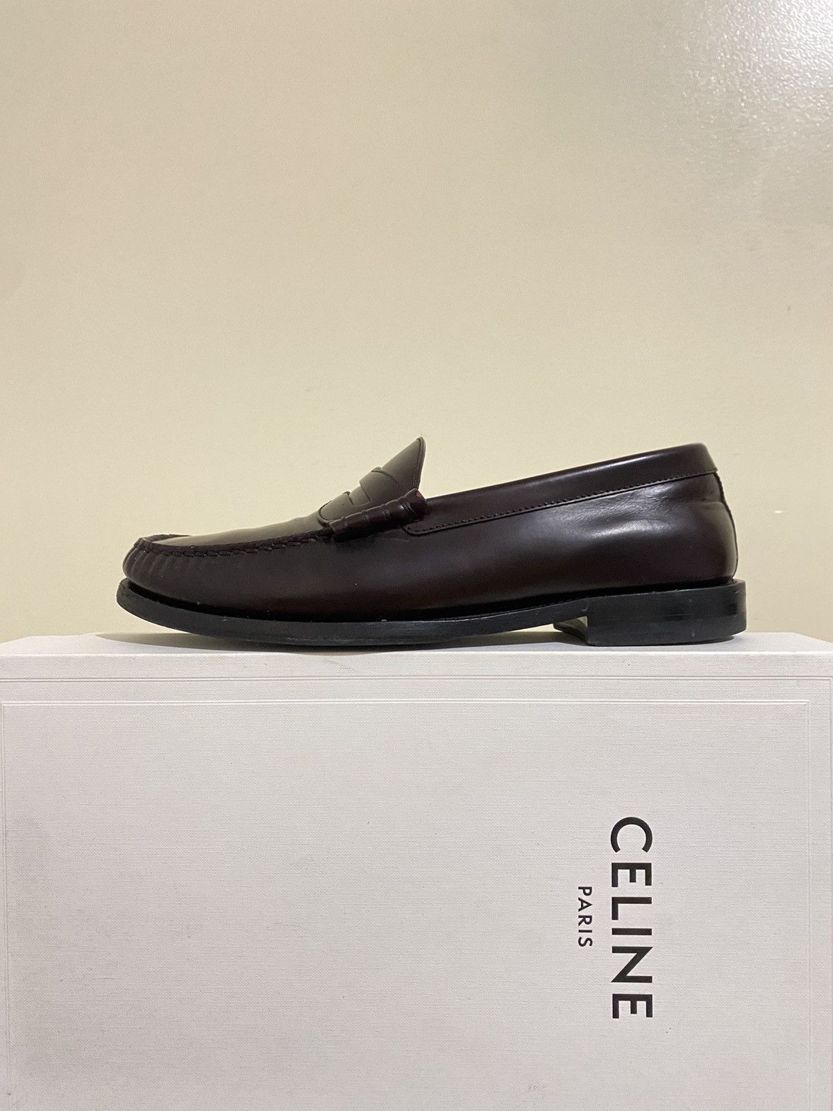 Celine Celine Classic Brown Loafers | Grailed