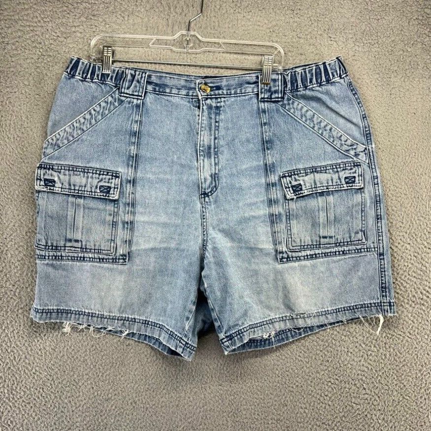 Croft & Barrow Vintage Croft & Barrow Jean Shorts Men's 40 Cargo Faded ...