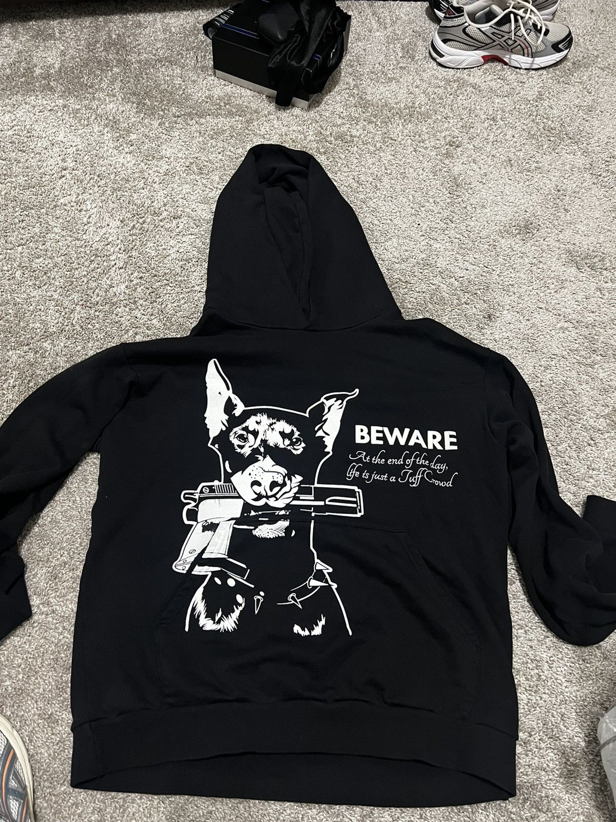 Tuff Crowd Tuff Crowd Hostile Territory Hoodie | Grailed
