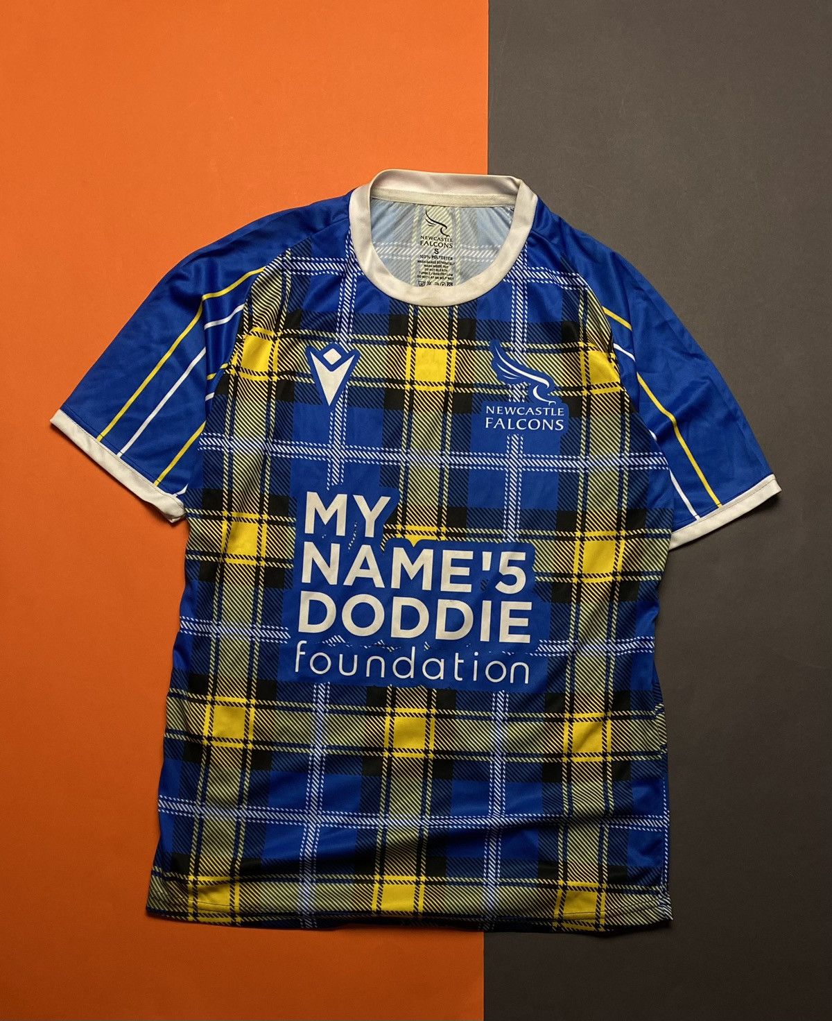 England Rugby League × Vintage Newcastle Falcons rugby jersey shirt ...