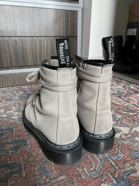 Dr. Martens × Rick Owens Rick Owens x Doc Martens 1460 Bex Suede Boot ...