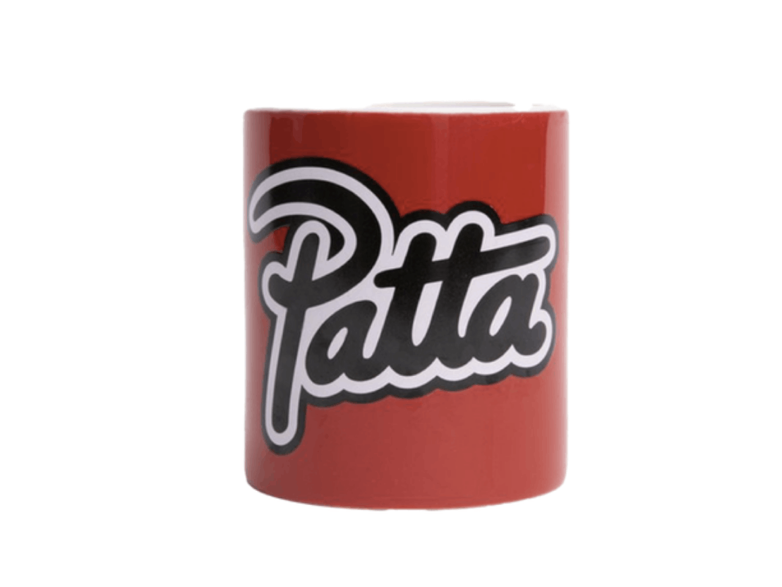 Patta Patta Script Logo Outline Mug Racing Red | Grailed