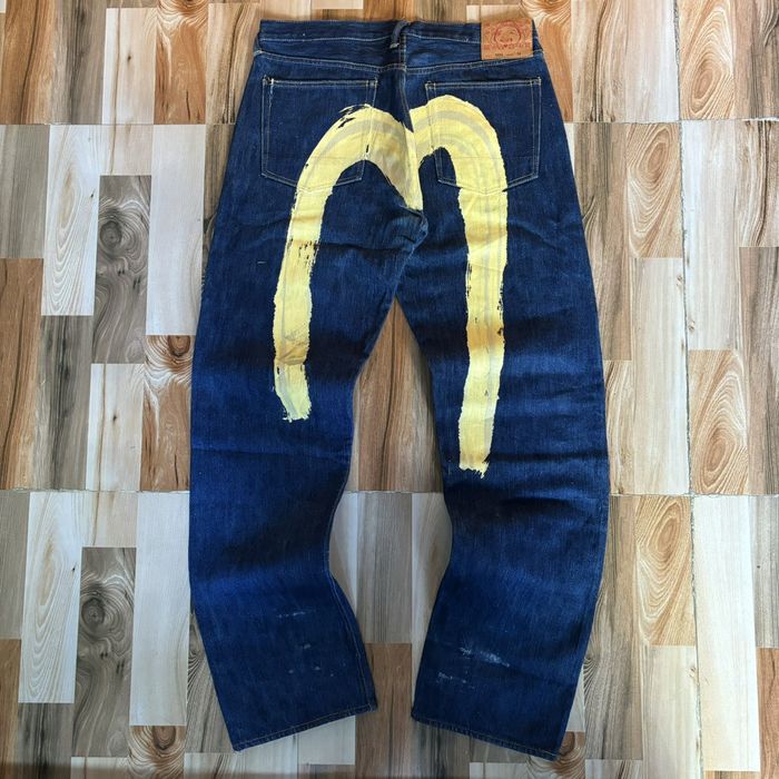 Vintage Crazy Vintage Evisu Old School Diacock Selvedge Jeans | Grailed