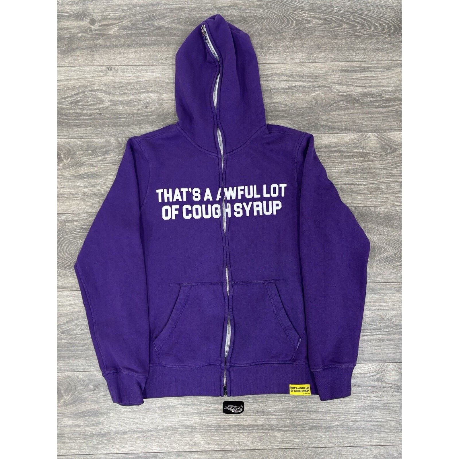 Awful Lot of Cough Syrup Awful Lot Of Cough Syrup Full Zip Up ‘ Purple ...