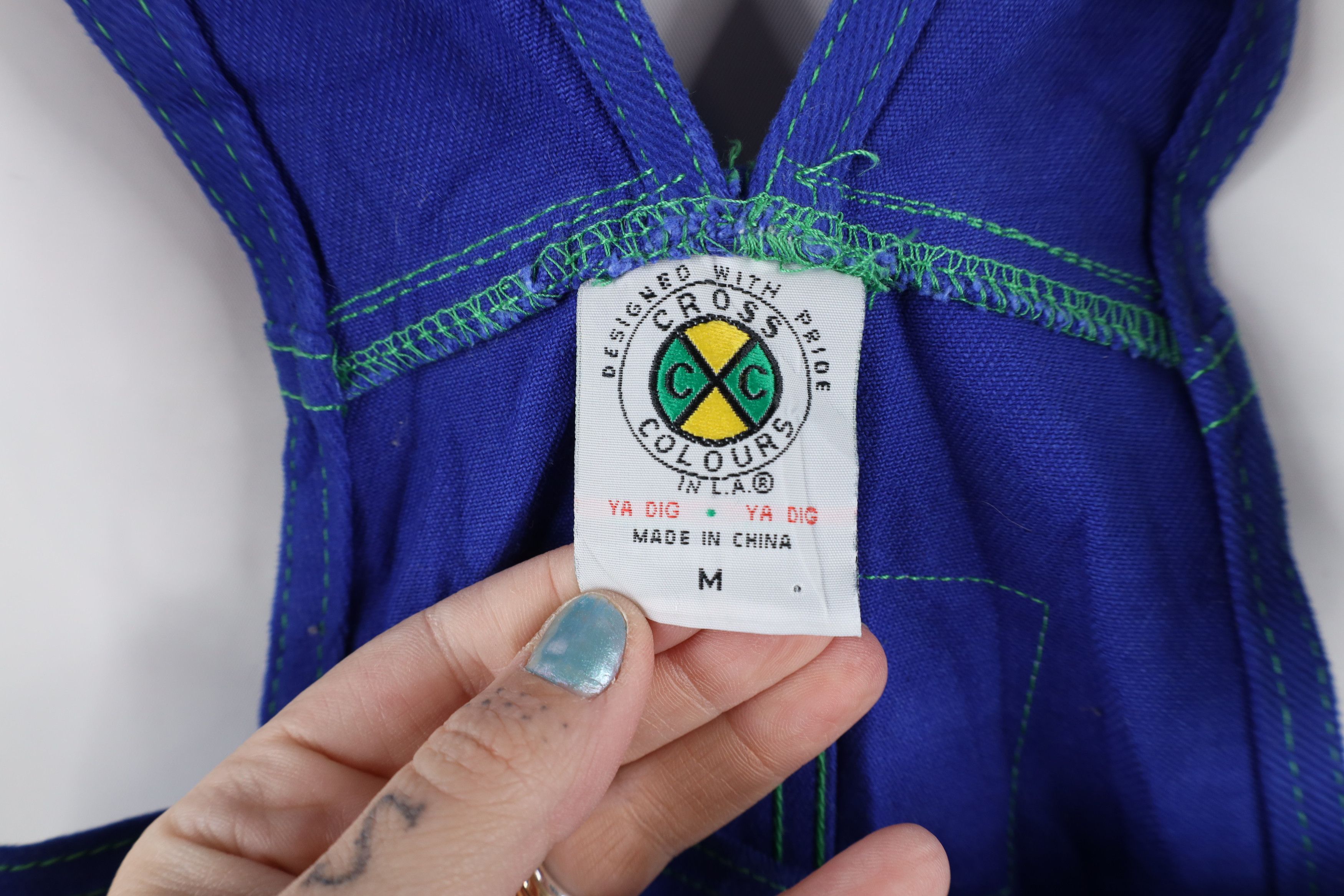 Cross Colours × Vintage Vintage 90s Cross Colours Spell Out Denim ...