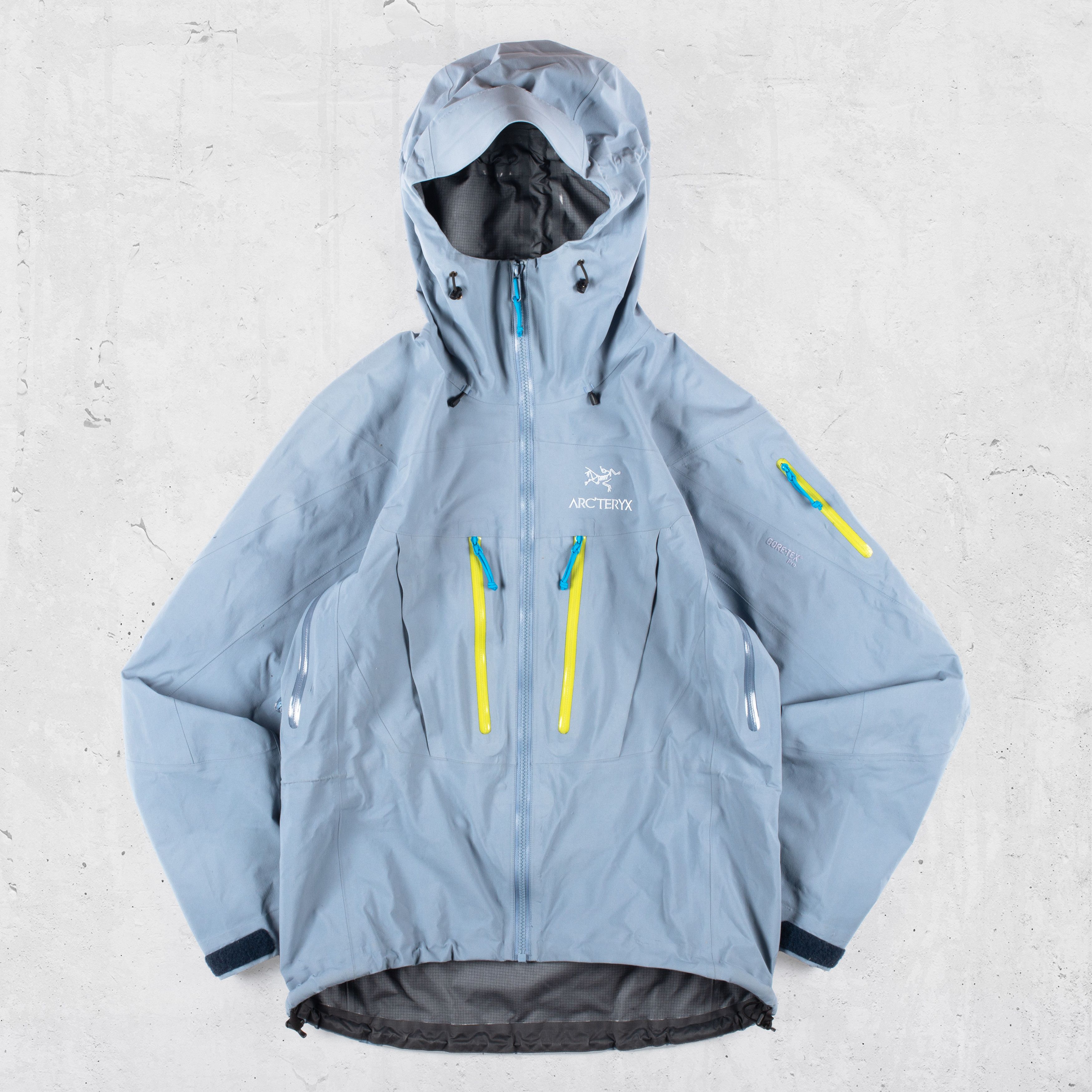 Arc'teryx ARC'TERYX ALPHA SV JACKET 2013 PLATINUM VINTAGE BETA THETA ...