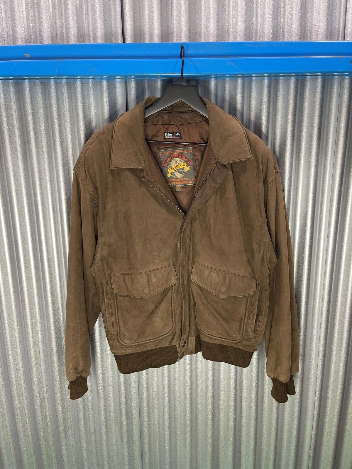 Designer Adventure Bound Leather Aviator Bomber Jacket | Grailed