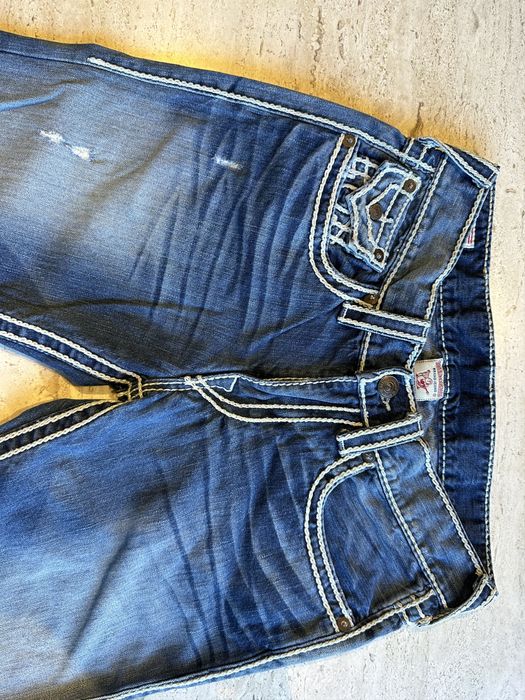 True Religion Ricky Super T Rope Stitch Jeans | Grailed