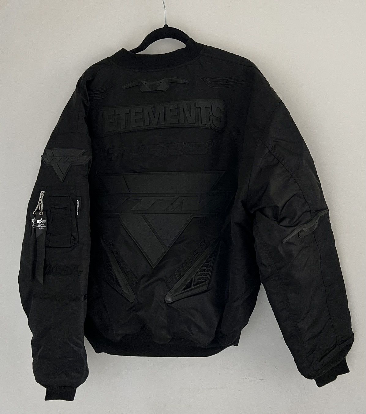 Vetements Vetements Black Racing Jacket | Grailed
