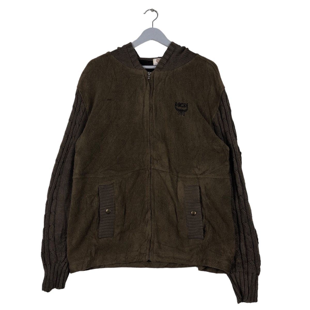 MCM 🔥 MCM LEGERE KNIT BOMBER JACKET | Grailed