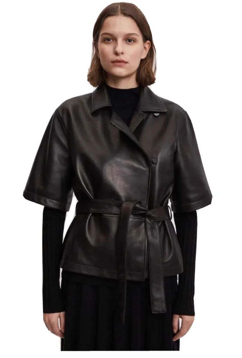 Filippa K Filippa K Lara Leather jacket Jacket | Grailed