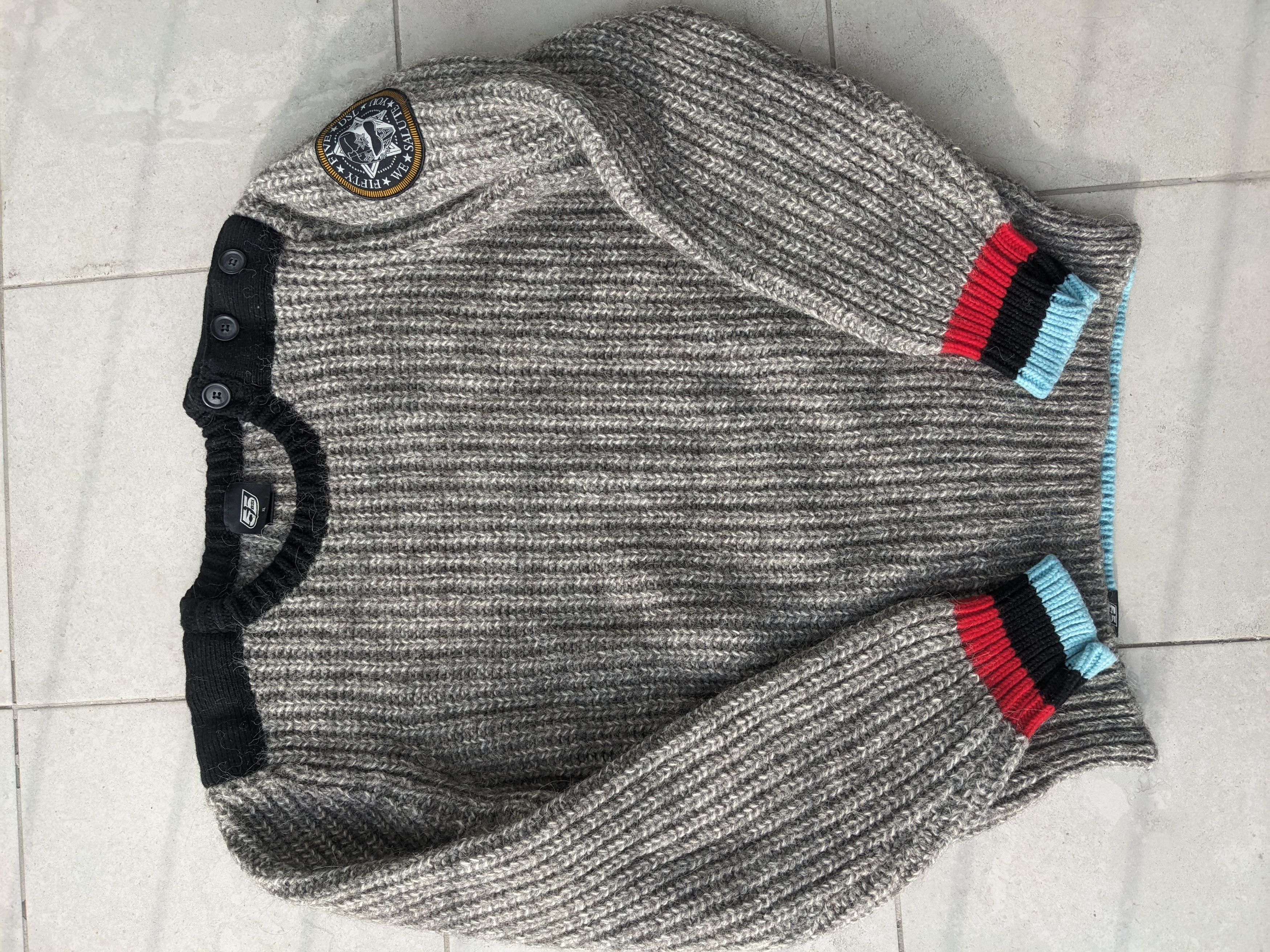 55DSL × Diesel × Vintage Rare 55 DSL diesel alpaca knit sweater | Grailed