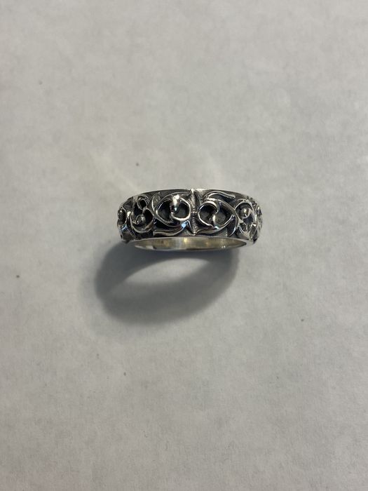 Chrome Hearts Chrome Hearts Eternity Vine Band Ring Silver Size 9 US ...