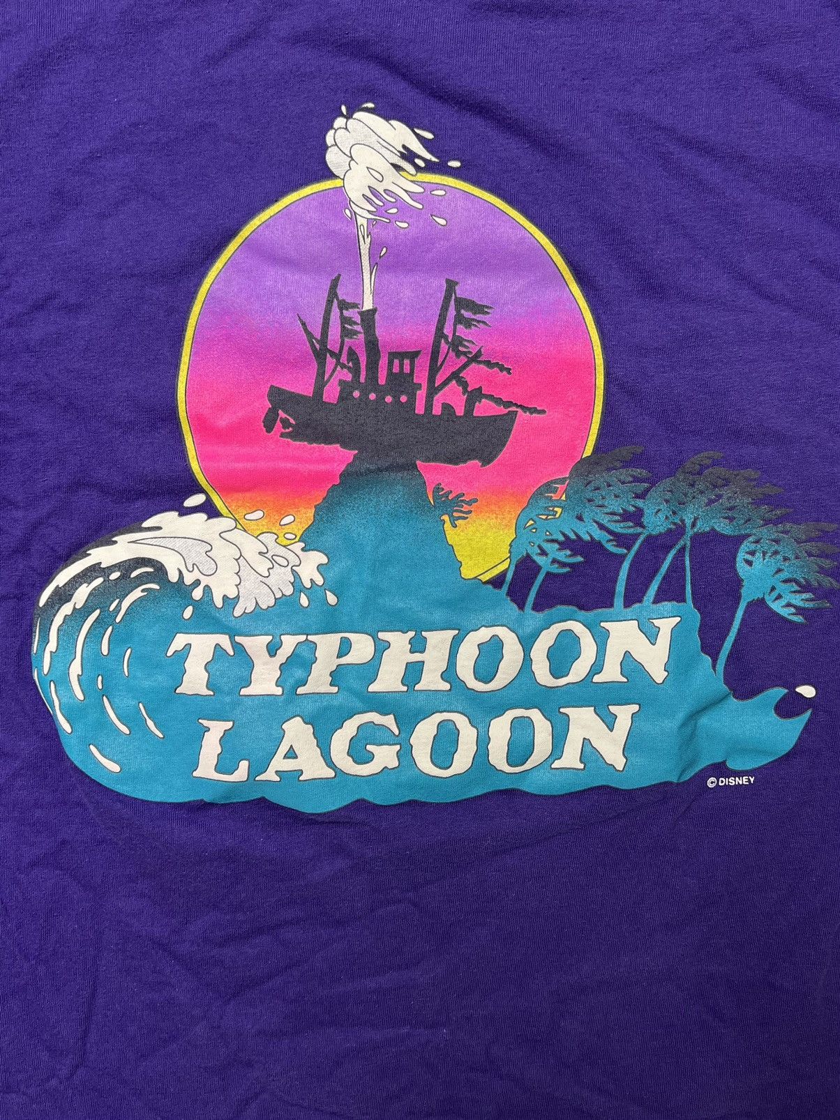 Vintage Vintage typhoon lagoon Disney designs shirt cartoon | Grailed