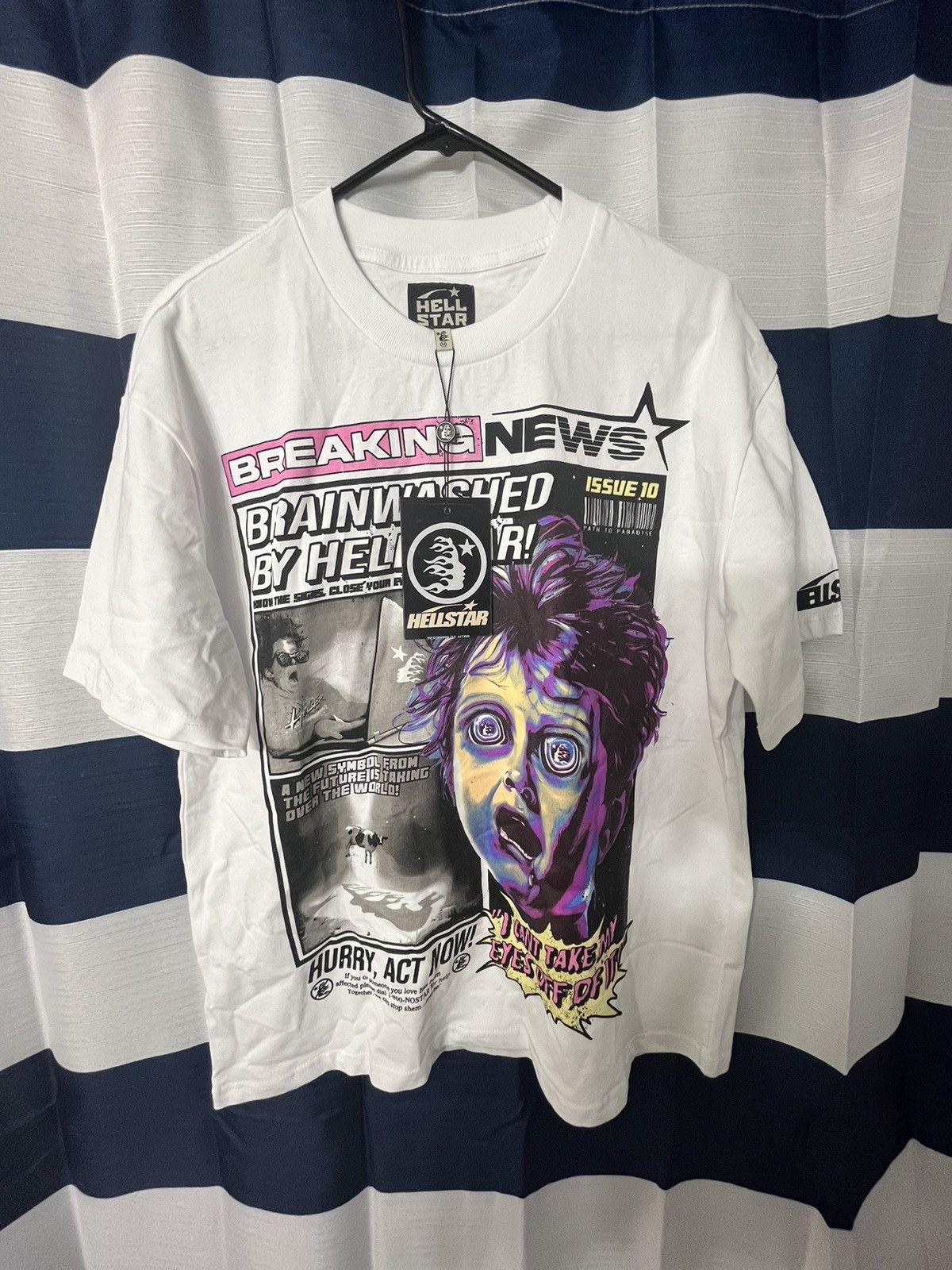 Streetwear Hellstar brainwashed shirt | Grailed