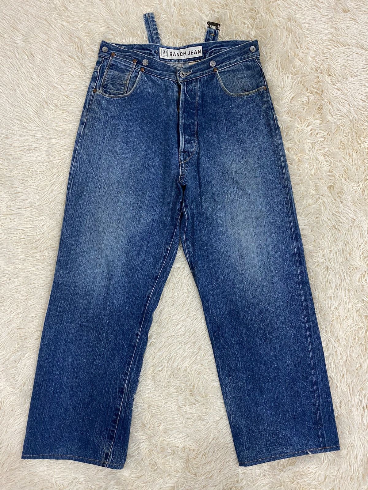 Gap Vintage Rare GAP 1969 Ranch Jean Selvedge Made in Italy | Grailed