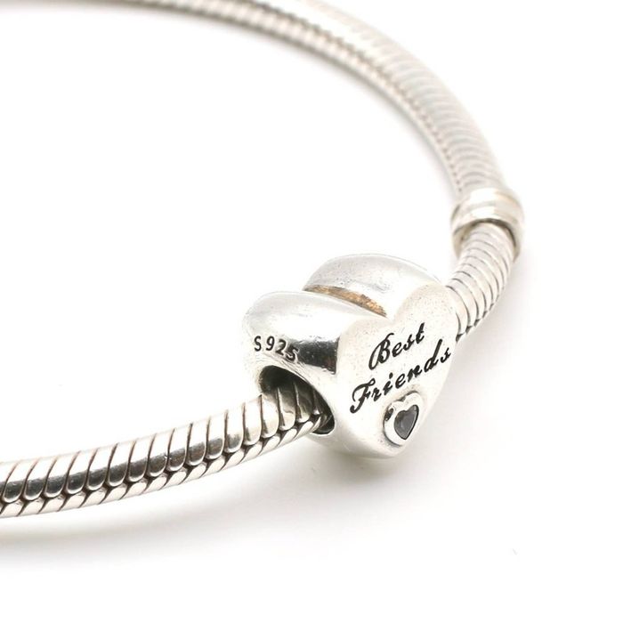 pandora Authentic PANDORA Friendship Heart Charm | Grailed