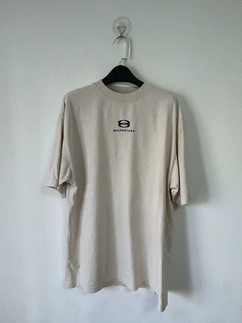 Balenciaga Balenciaga Double Ring Unity Ski Embroidered Short Sleeve ...