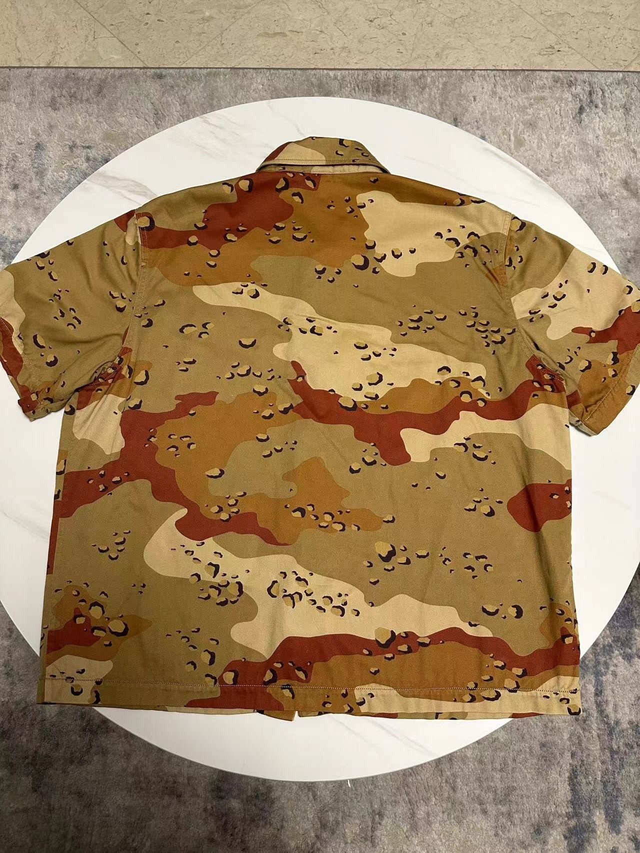 Chrome Hearts Chrome Hearts mattyboy Sex Records Camo Button up Shirt | Grailed