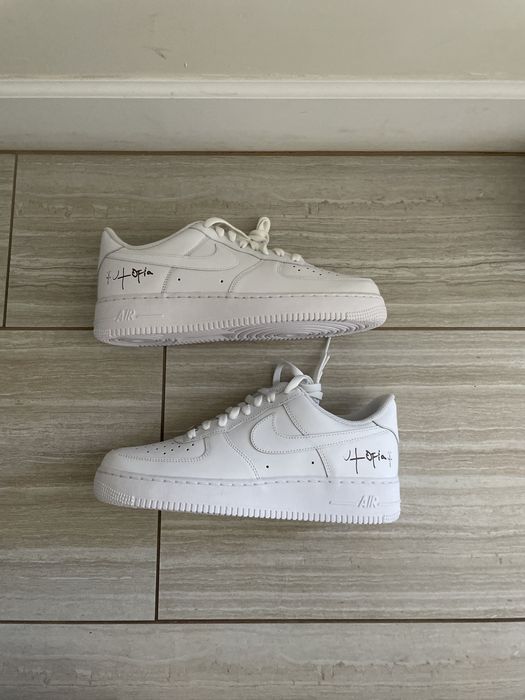 Nike Travis Scott Air Force 1 “Utopia” | Grailed