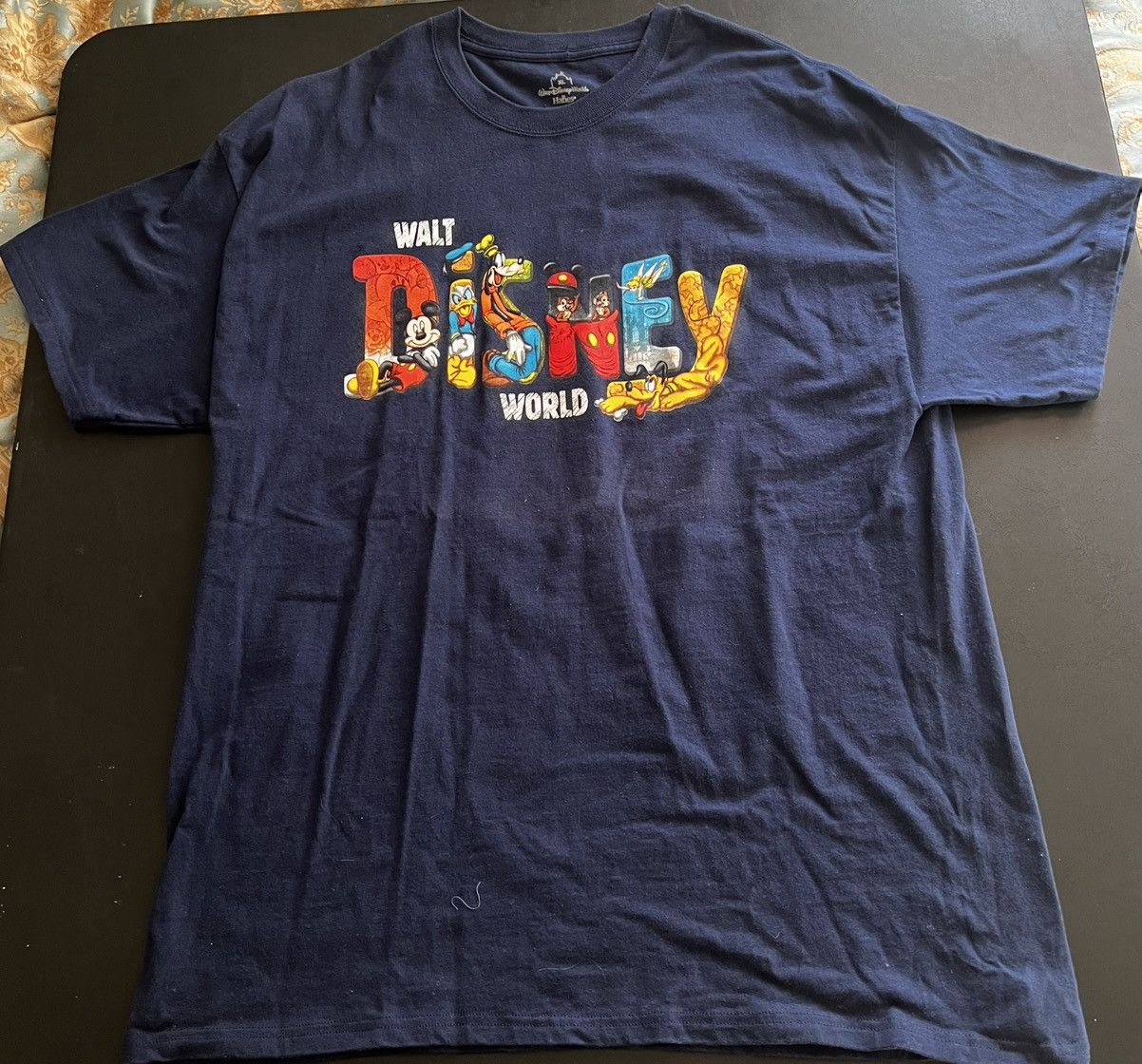 Disney × Vintage Vintage Disney Navy Blue T-Shirt | Grailed