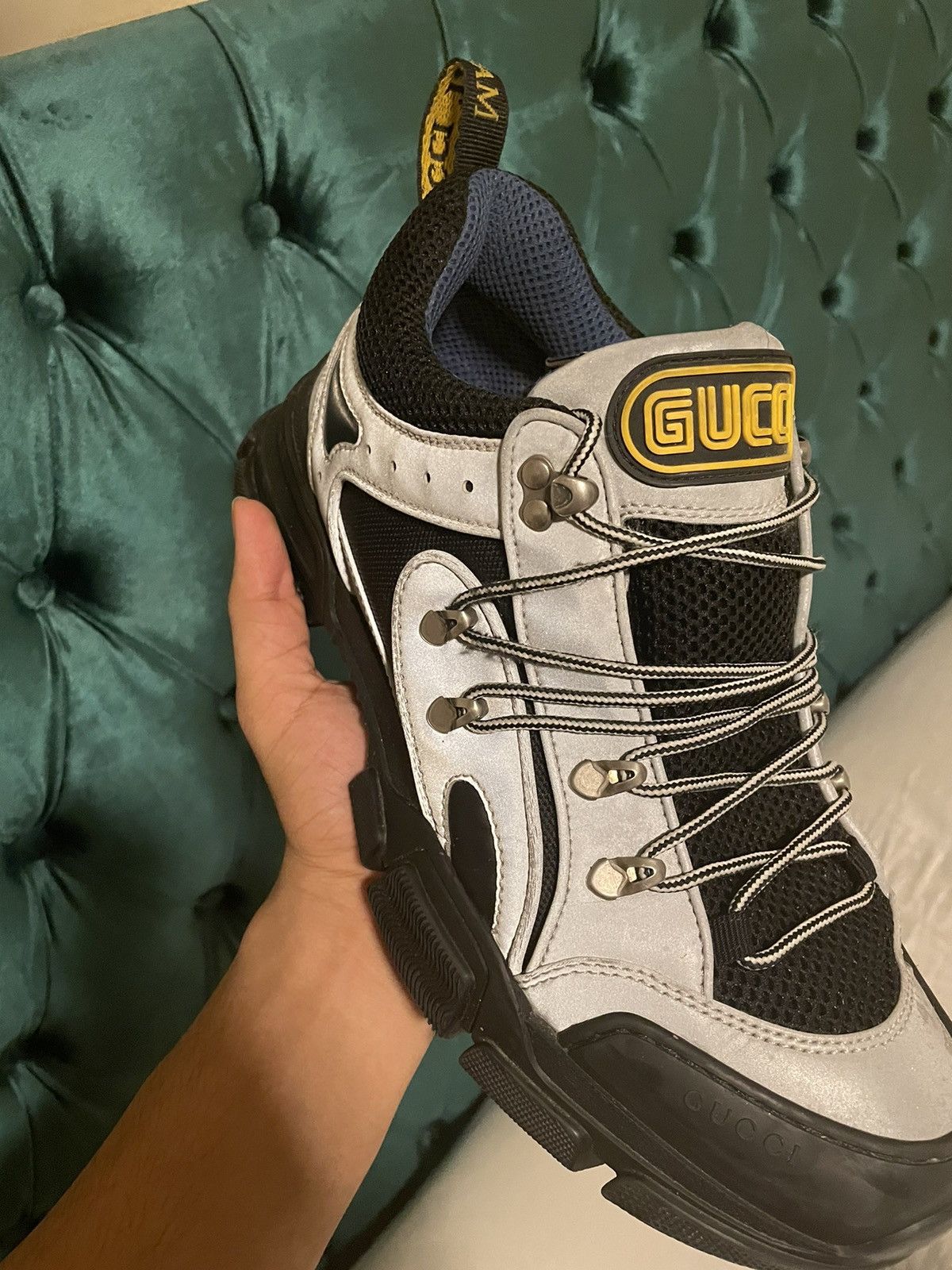 Designer × Gucci × Streetwear Gucci Flashtrek SEGA Reflective | Grailed