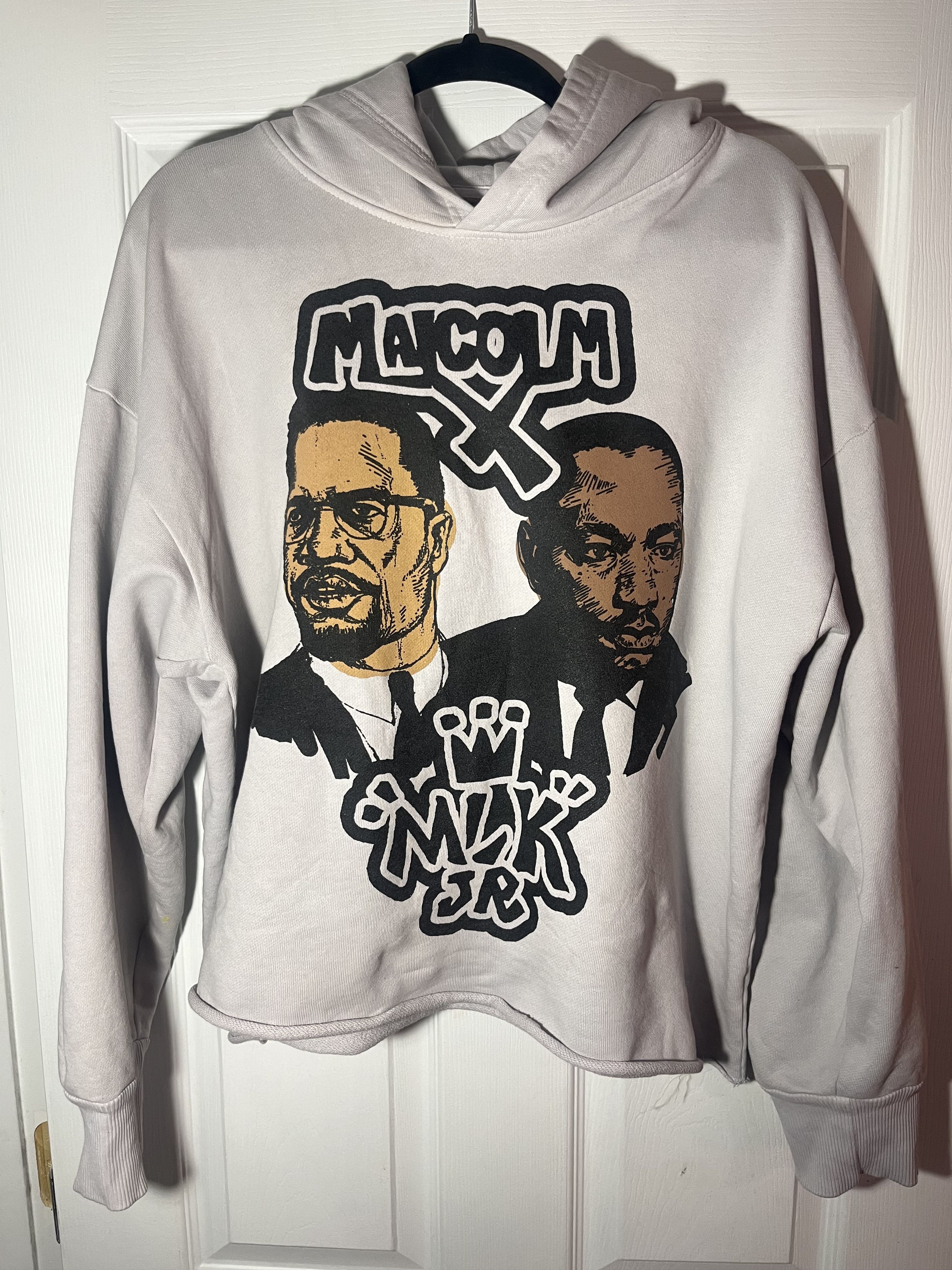 Barriers Barriers MLK & Malcolm X Hoodie | Grailed