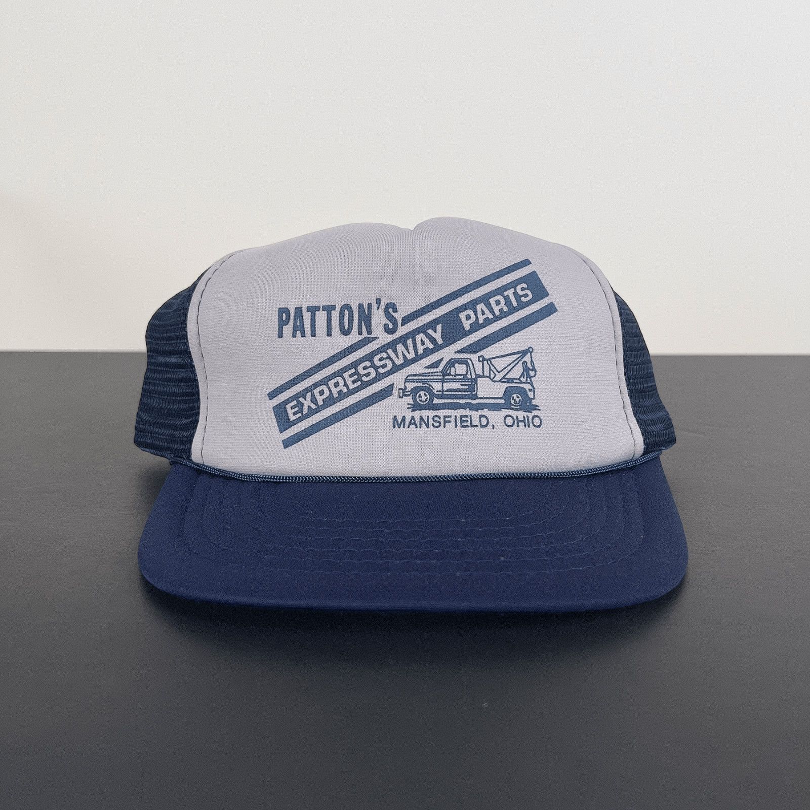 Other Patton's Expressway Parts Gray Navy Trucker Hat Snapback Cap ...