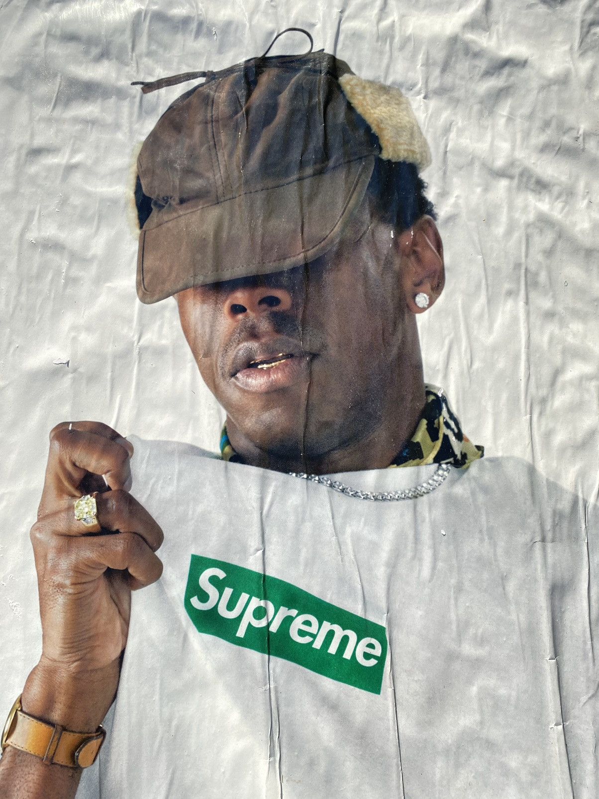 Supreme Supreme x Tyler The Creator Box Logo Photo Poster | Grailed
