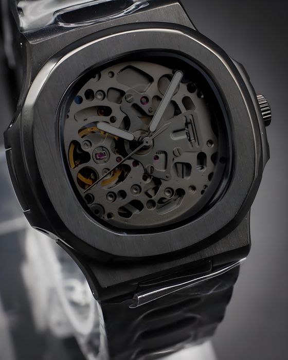 Seiko Seiko luxury custom skeleton “nautilus” watch | Grailed
