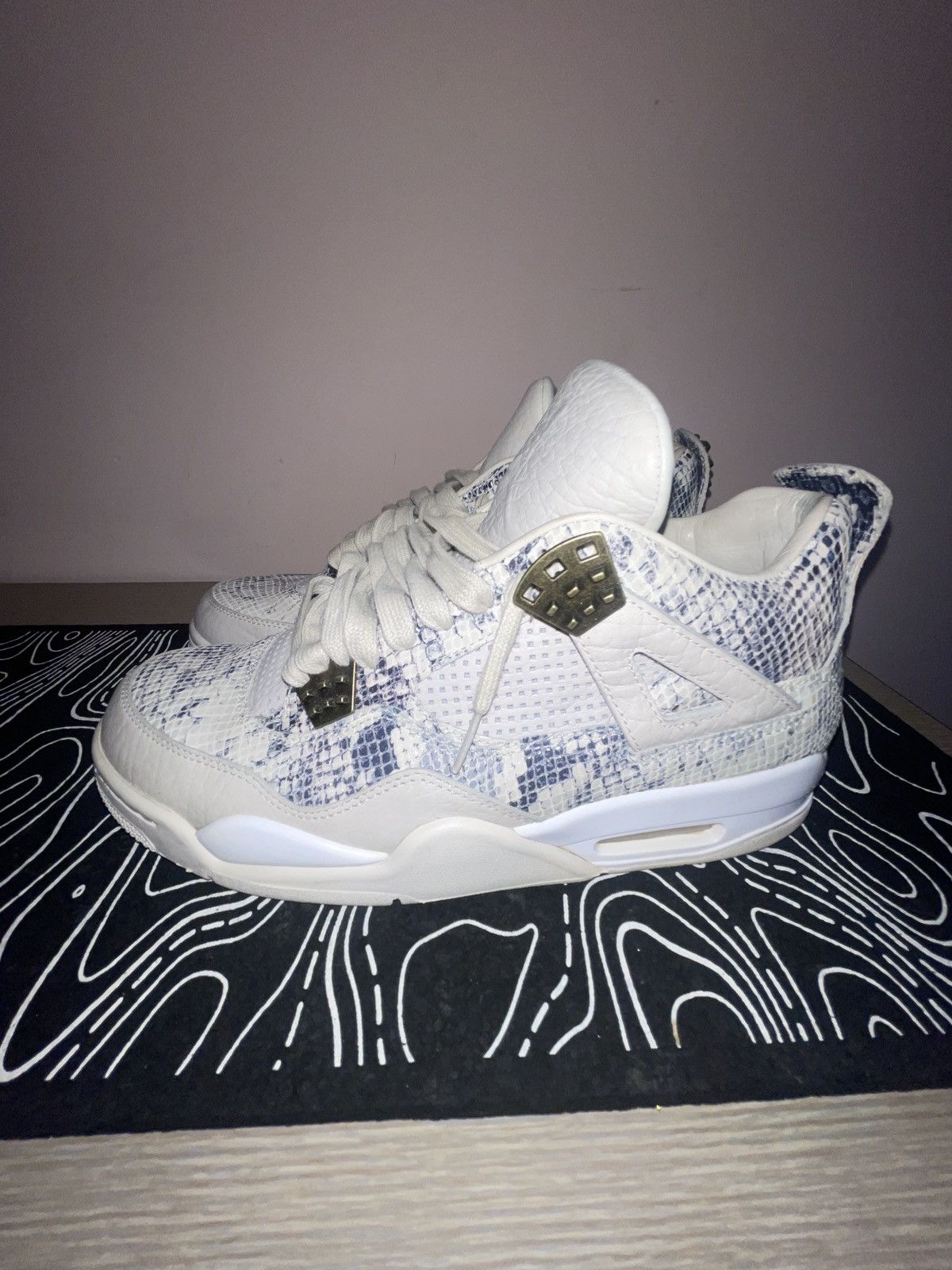 Jordan Brand × Nike Air Jordan 4 Retro Premium ‘Snakeskin’ | Grailed