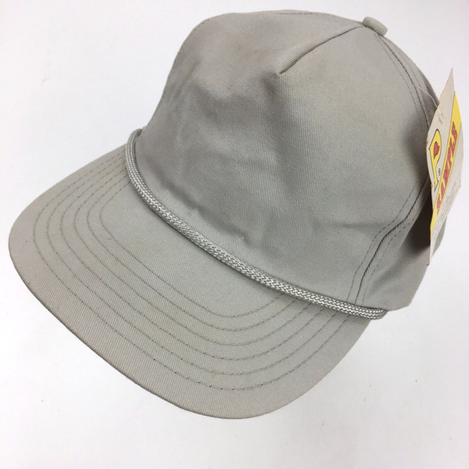 Vintage Paramount Sample Grey Swatches Ball Cap Hat Snapback Baseball ...