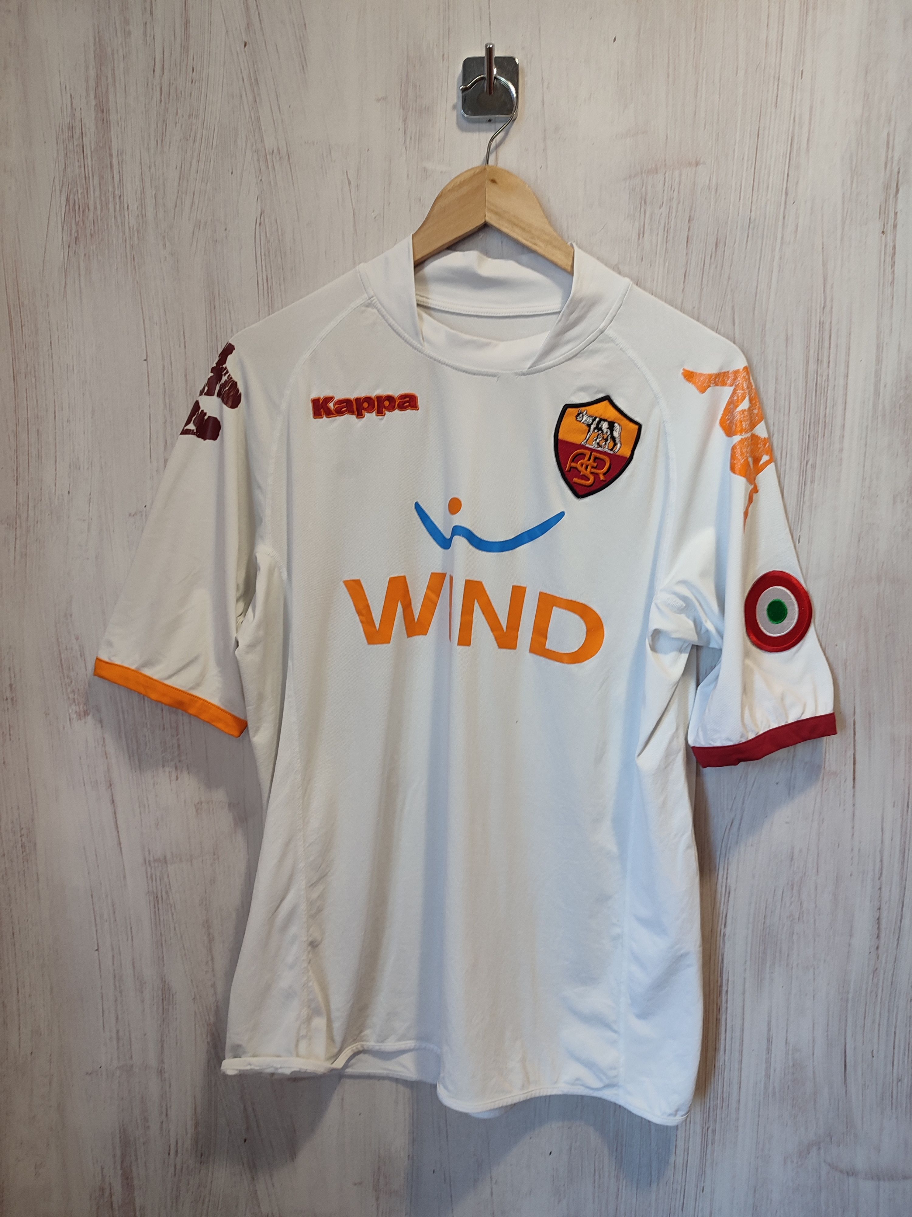 Soccer Jersey AS Roma 2008 2009 home shirt jersey soccer maillot kit ...