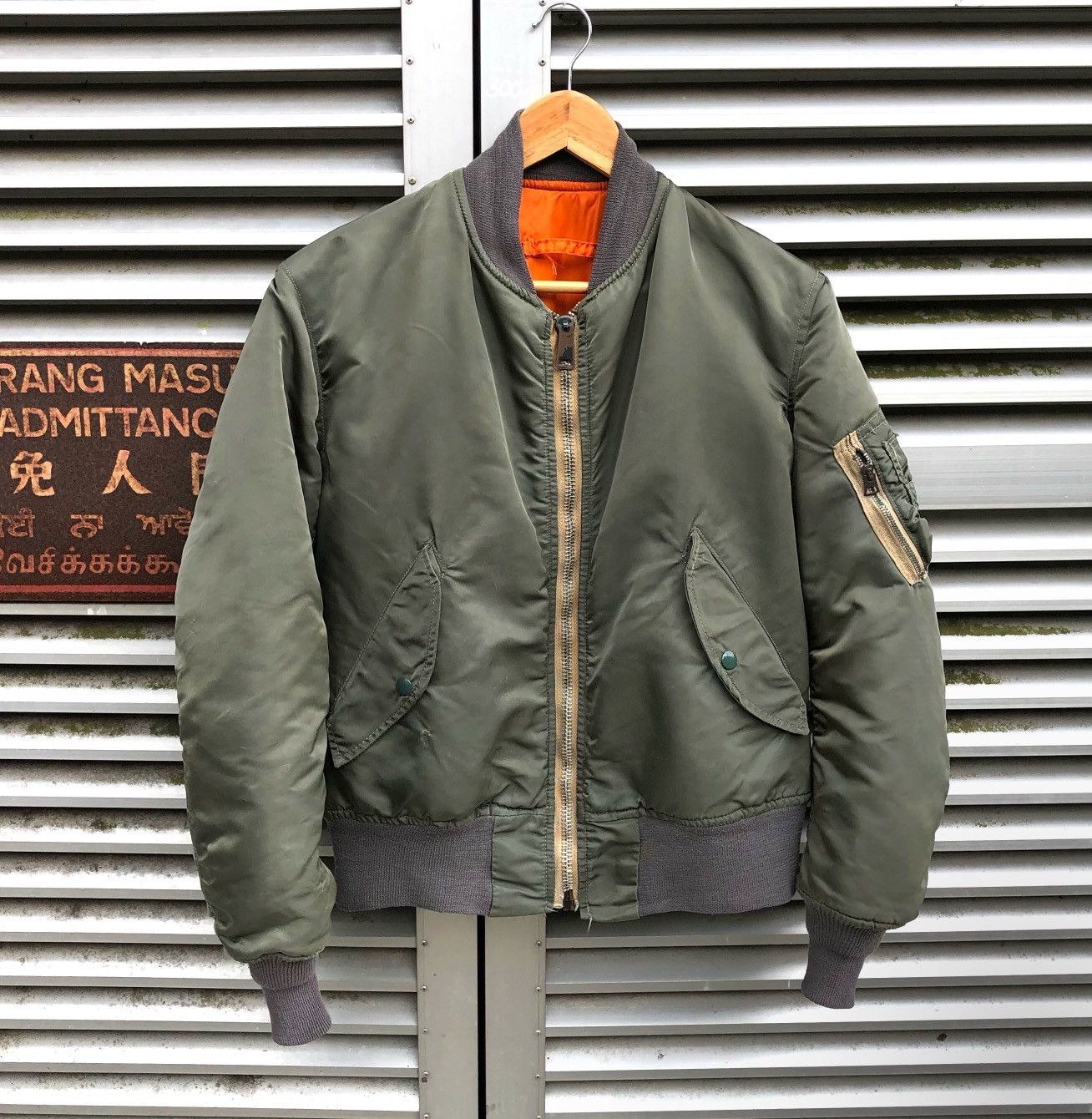Vintage Vintage Flyer’s Man USAF Intermediate Ma-1 Bomber Jacket | Grailed