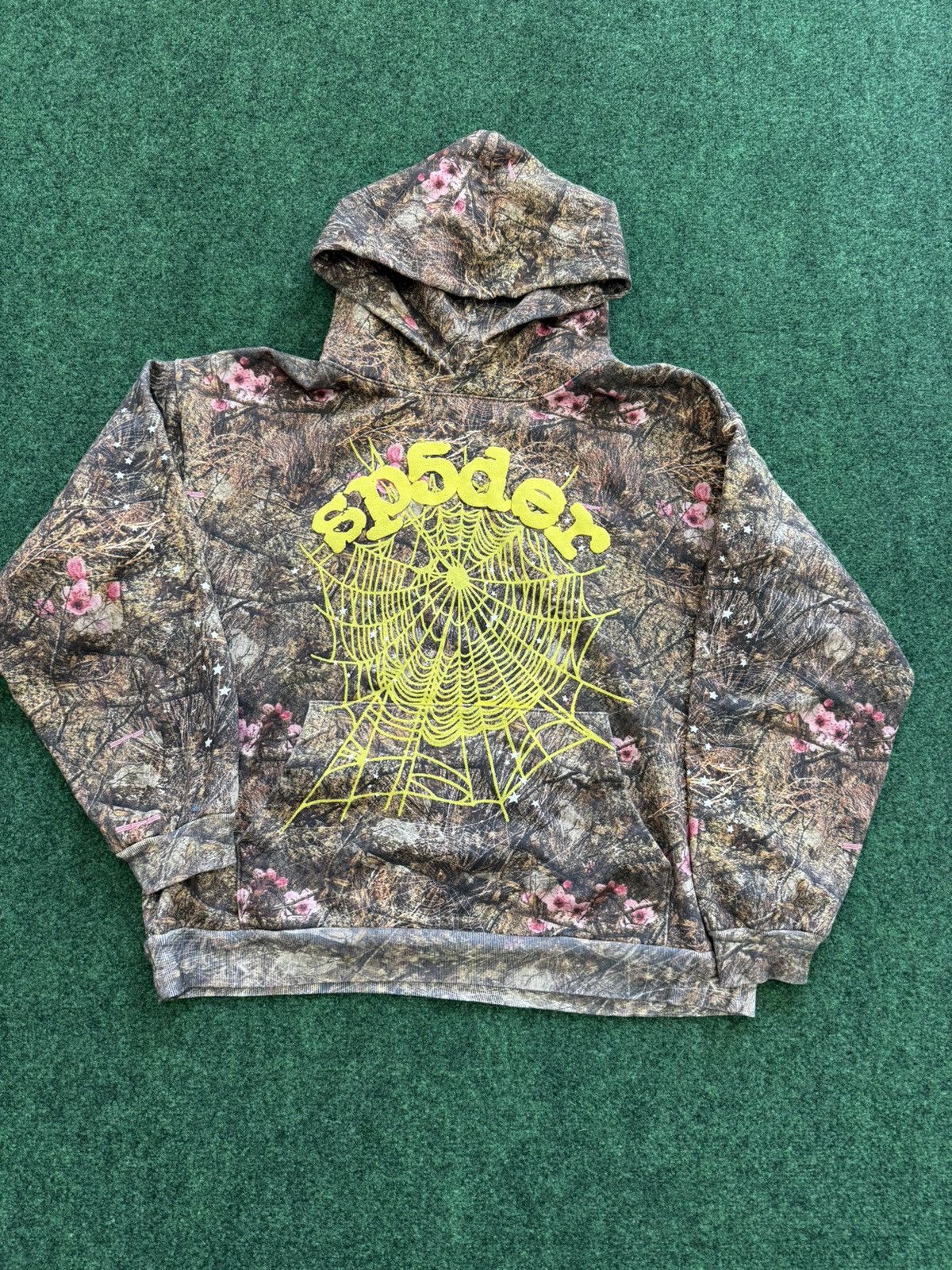 Sp5der Sp5der Real Tree OG Web Camo Hoodie | Grailed