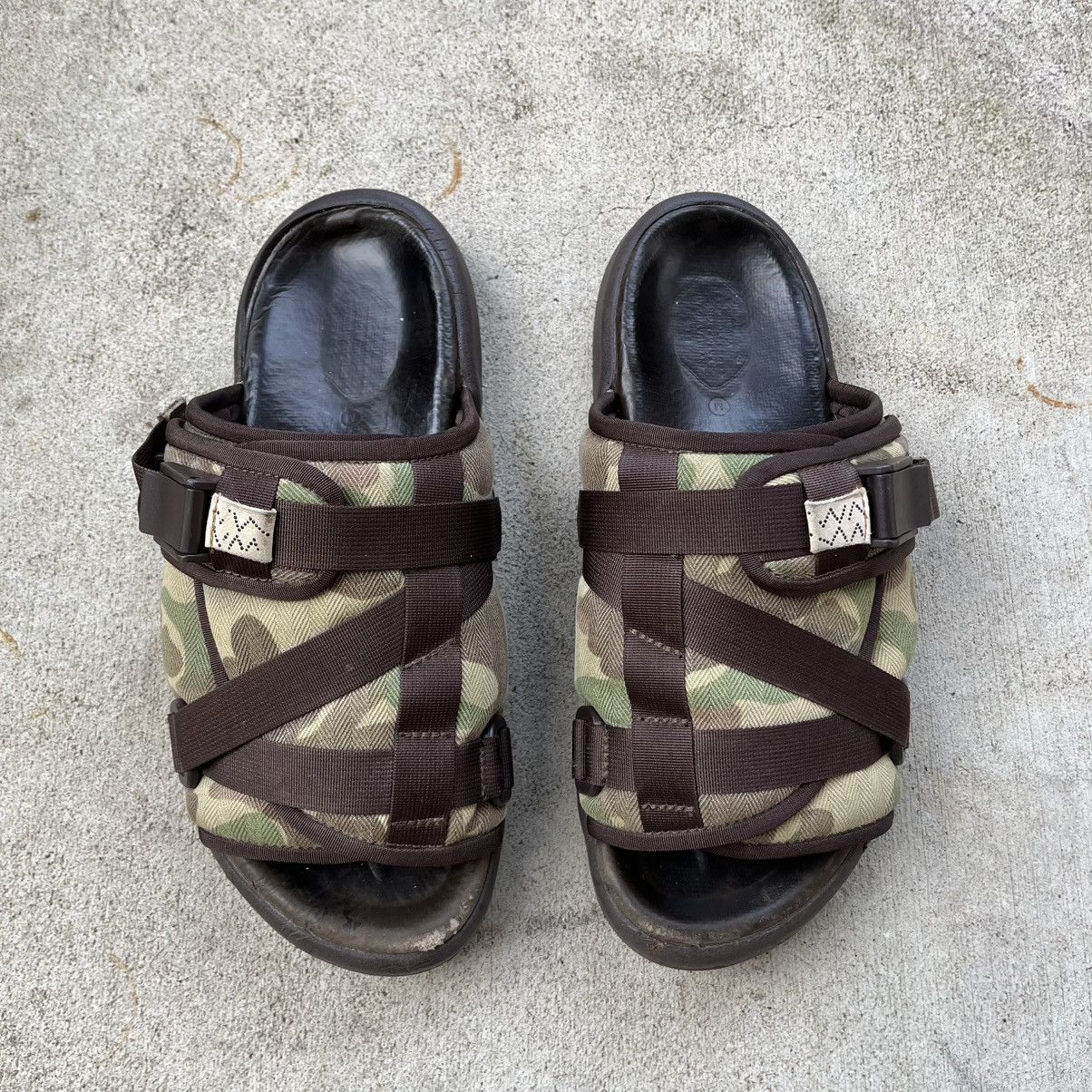 Visvim Visvim Christo Camo Slip on Sandal | Grailed