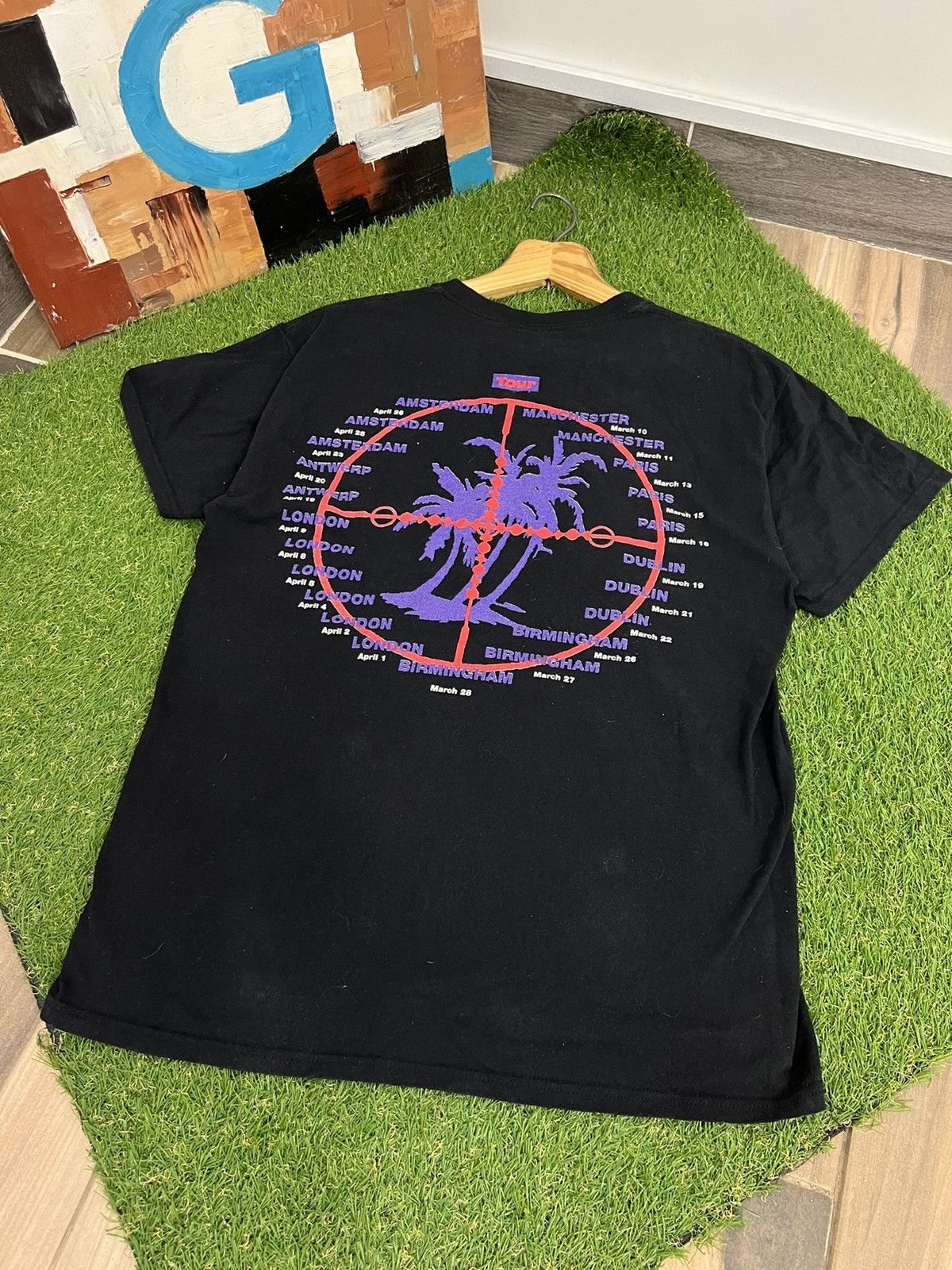 Drake Drake 2019 assassination Vacation Tour T-shirt rap hip hop | Grailed